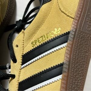 adidas | Shoes | Adidas Handball Spezial Sz Low Suede Oat Tan Black New ...